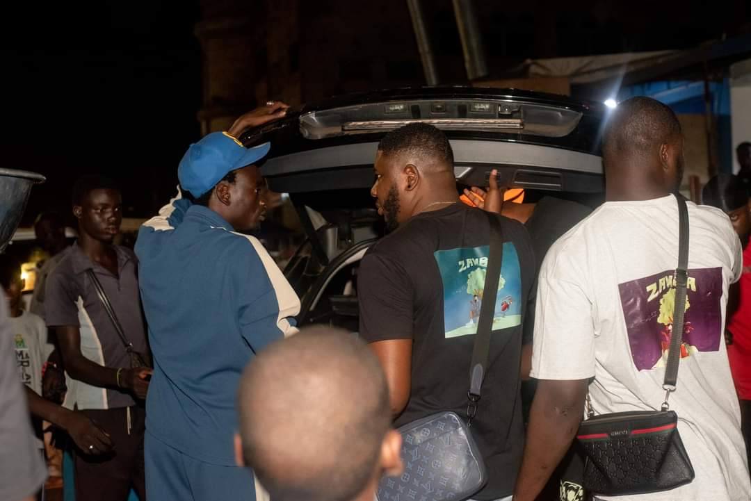 Ghanaian rapper David AJ celebrates his birthday with the less ...