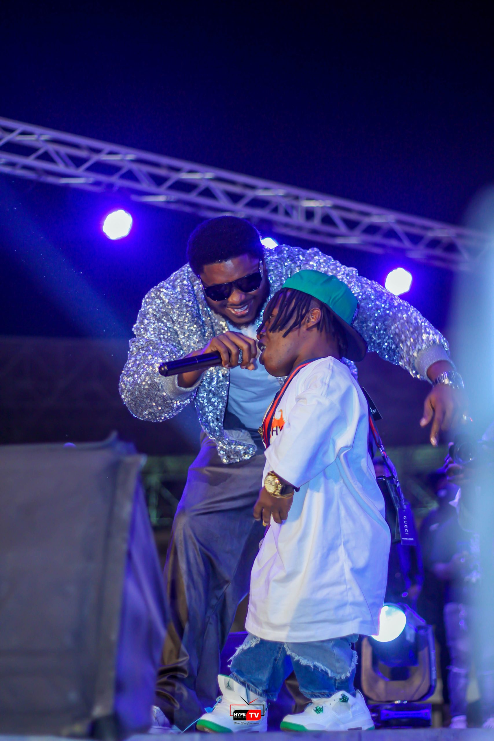 David AJ And Maccasio Set Fire To The Stage At Game Over Concert ...