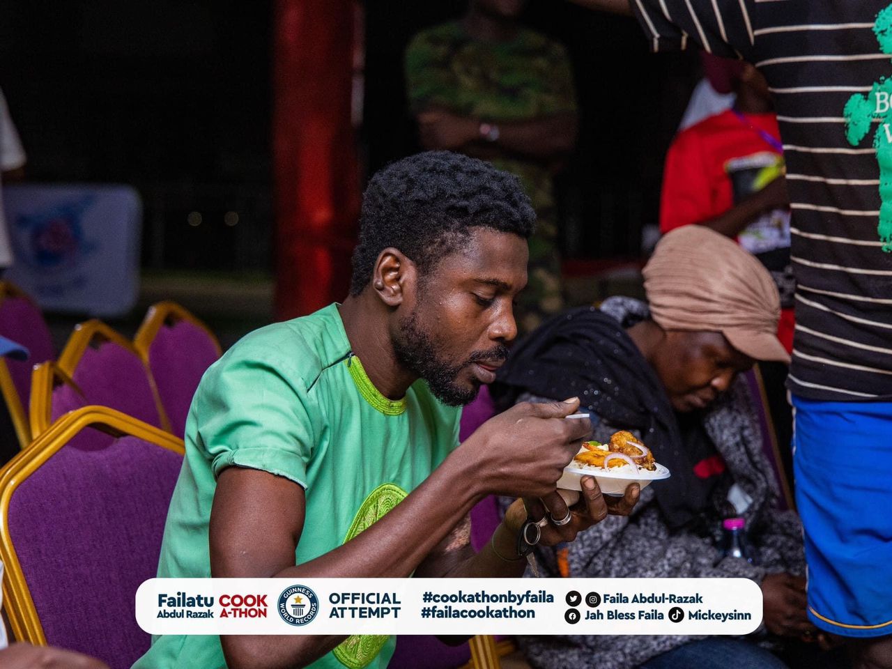 Failacookathon: Chef Faila Serves Supporters Dishes Every Hour in ...