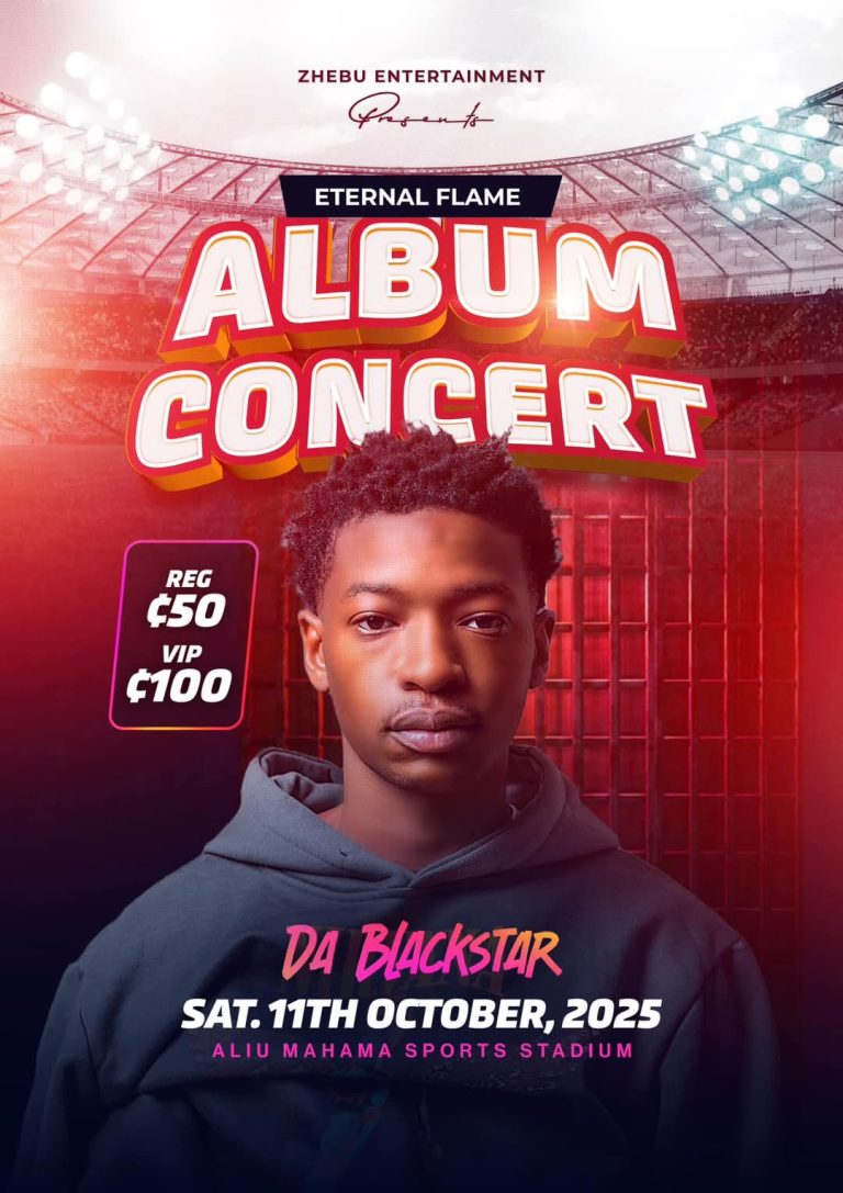 Da BlackStar Announces First-Ever Stadium Concert at Aliu Mahama Sports ...