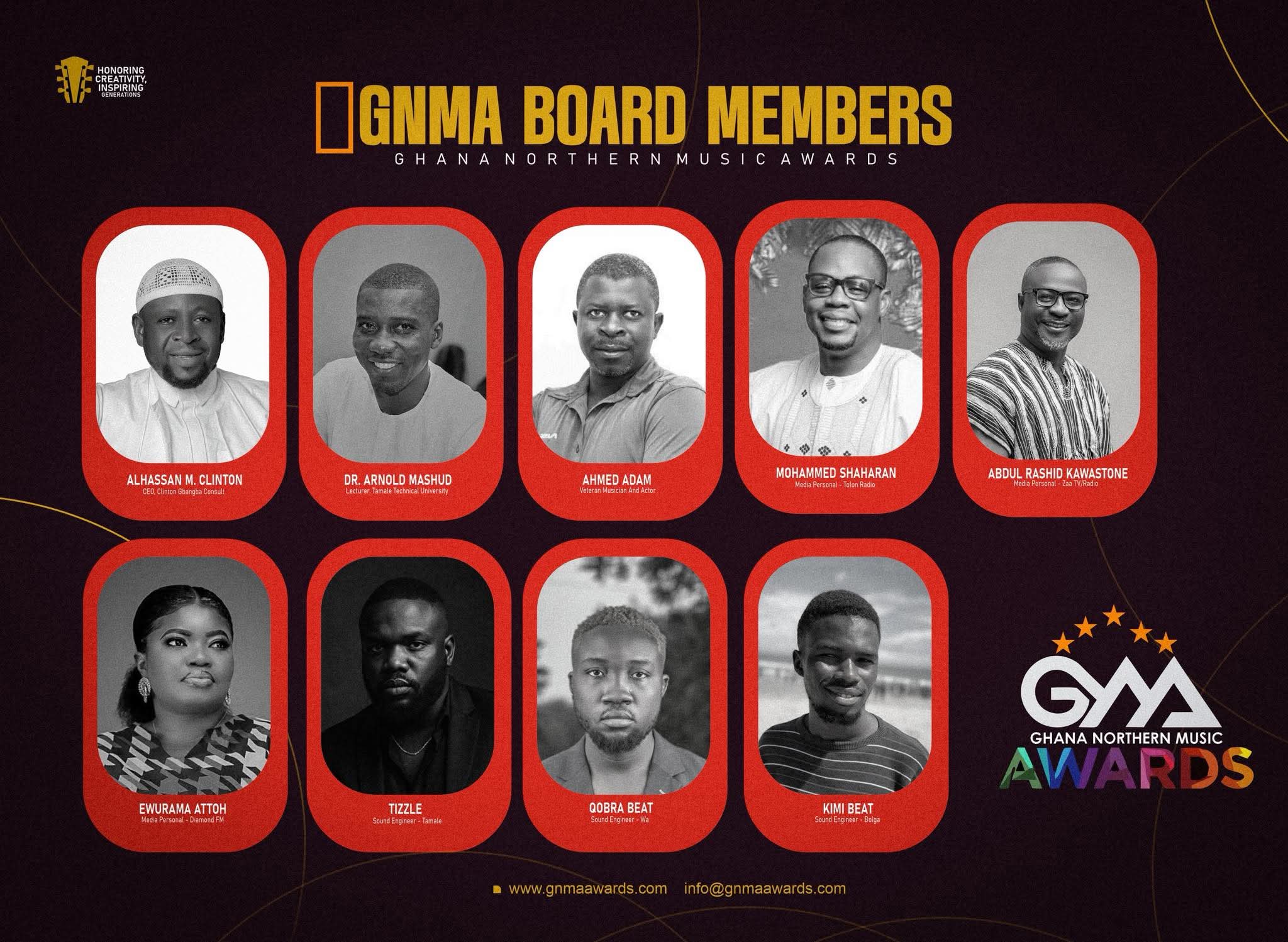 Ghana Northern Music Awards Unveils Esteemed Board Members for 2025 ...