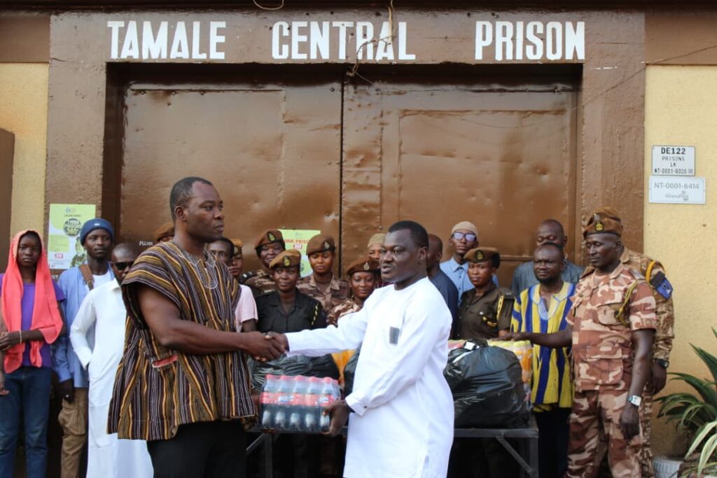 Tuba Zaks, CeChaDev Foundation Donate Food and Drinks to Tamale Central ...