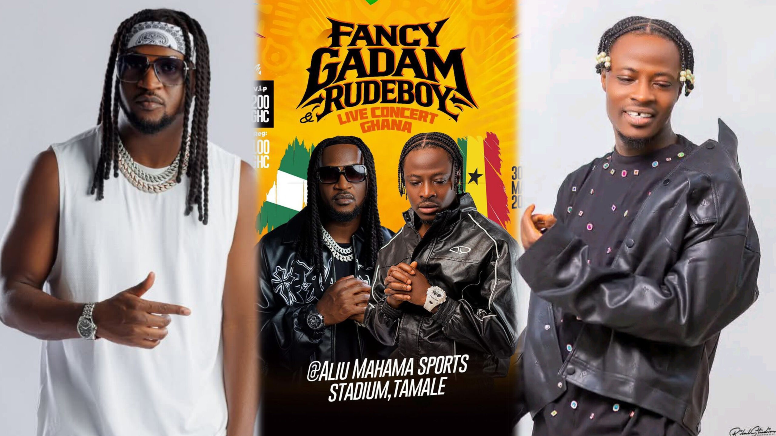 Fancy Gadam Unveils Rudeboy as Headline Guest for Historic Tamale ...